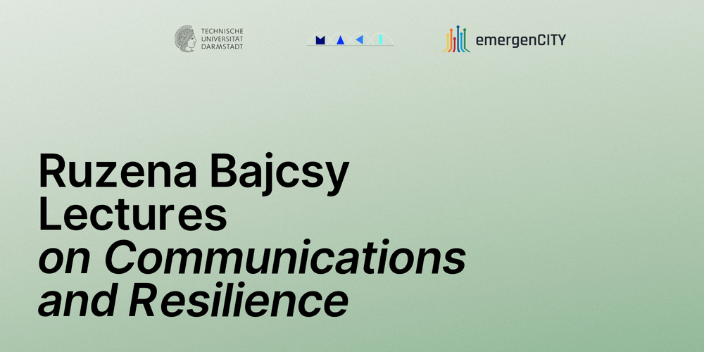Ruzena Bajcsy Lectures 2024 – emergenCITY